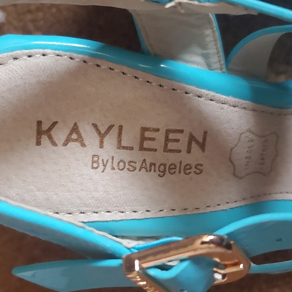 KAYLEEN By Los Angeles | Shoes | Kayleen Dayla Ladies Strappy Blue Open ...